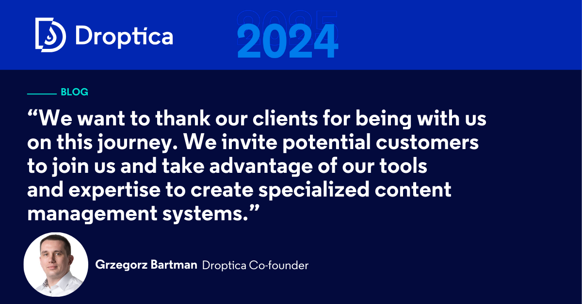 Recap of 2024 at Droptica and Drupal | Droptica